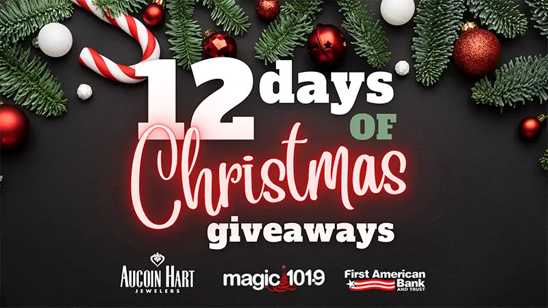 Magic 101.9 12 days of Christmas Contest (Code Word)