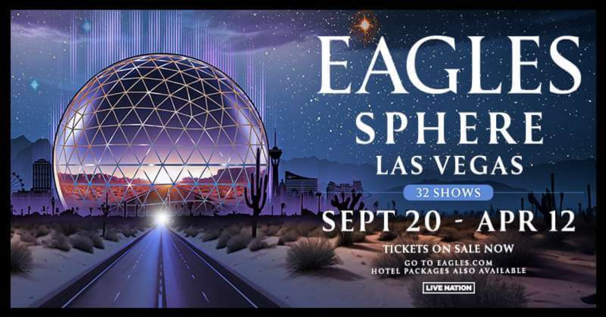 SiriusXM Eagles Contest - Win A Trip To Las Vegas, NV