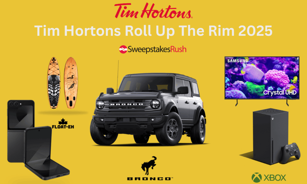 Tim Hortons Roll Up The Rim 2025 (Rolluptherimtowin.com)