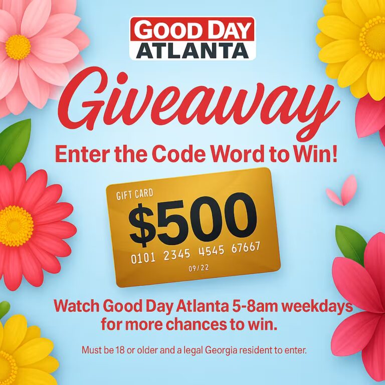 Fox 5 Good Day Atlanta Giveaway (Fox5atlanta.com/contest)