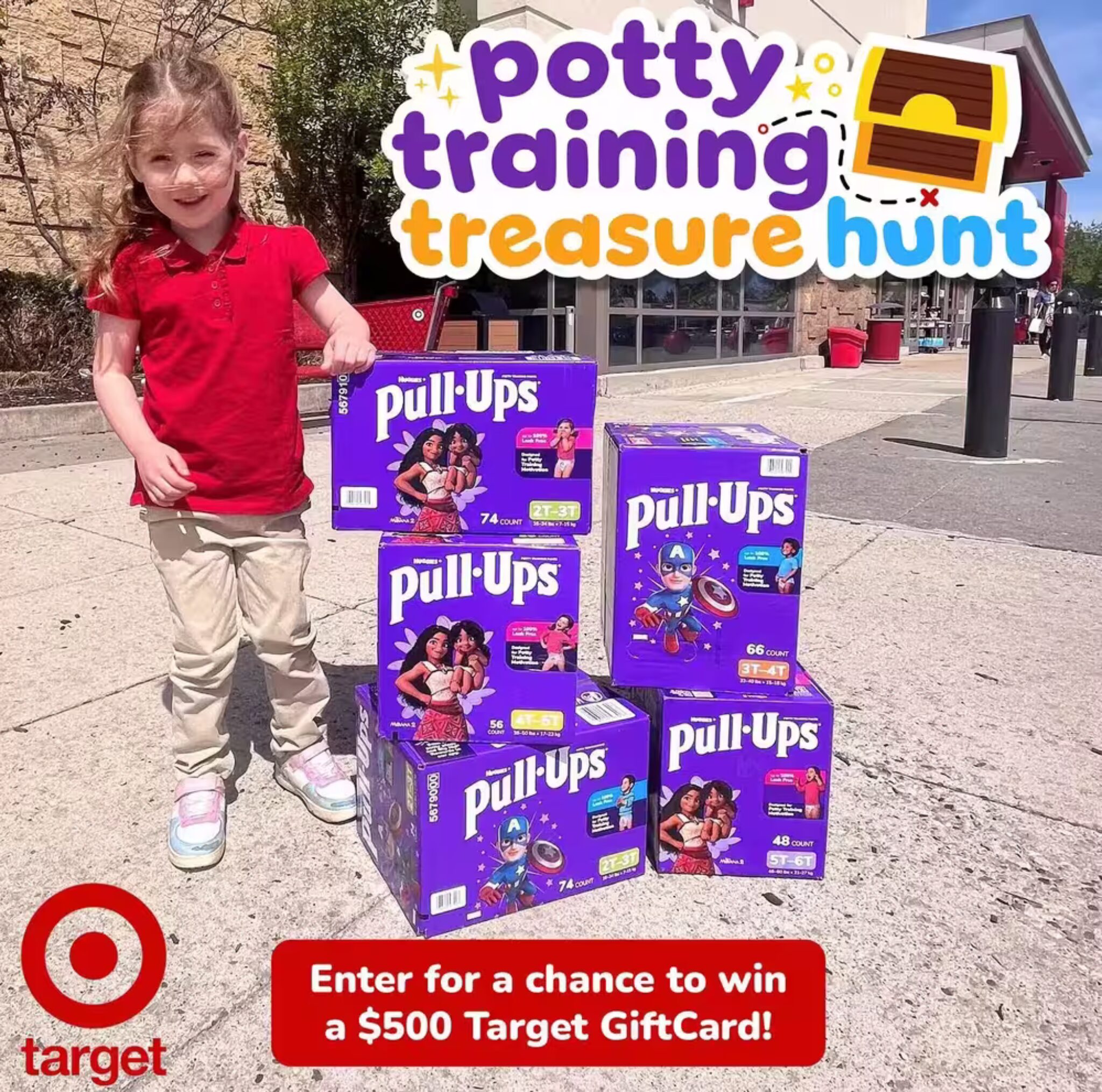 Pull Ups Treasure Hunt Sweepstakes Pull Ups Treasure Hunt Sweepstakes